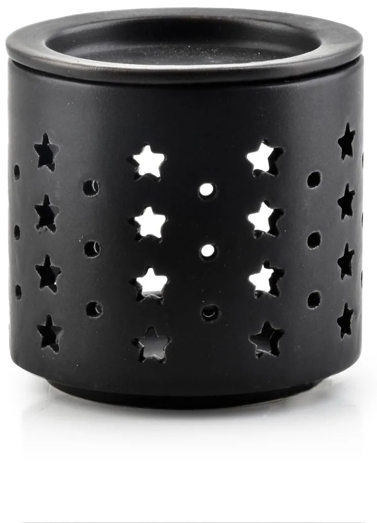 Aromalampa VESTA STARS 7,3x7,5 cm černá