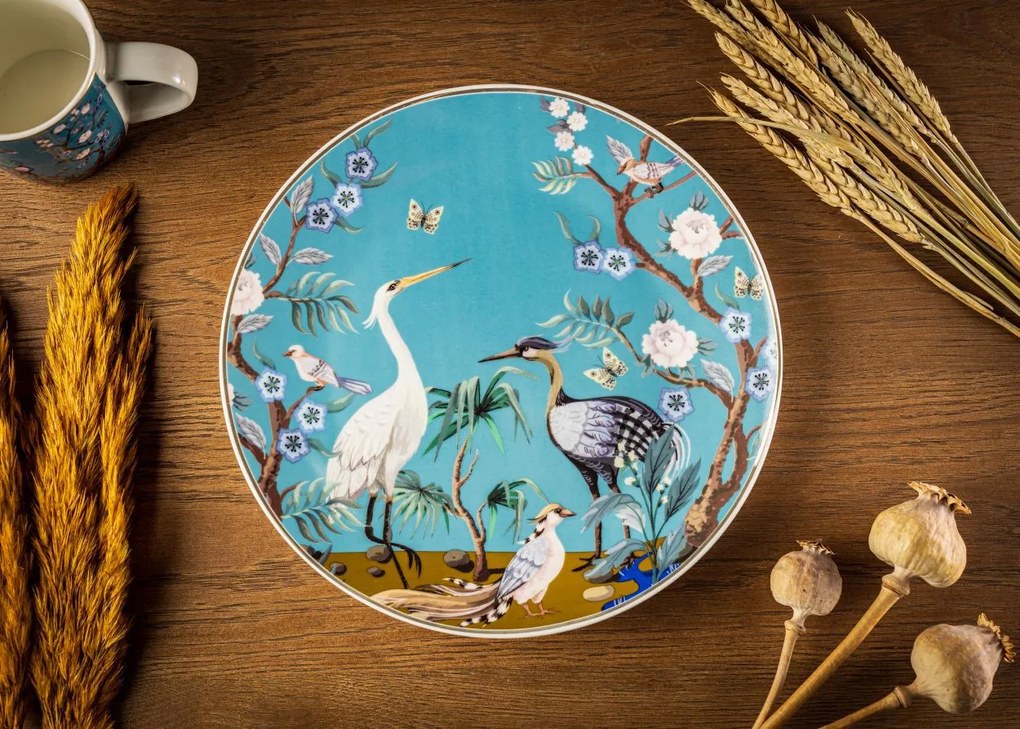Porcelánový talíř Ashley 3, (fi) 26 cm, vícebarevný