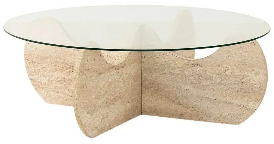 Konferenční stolek Hima Travertine