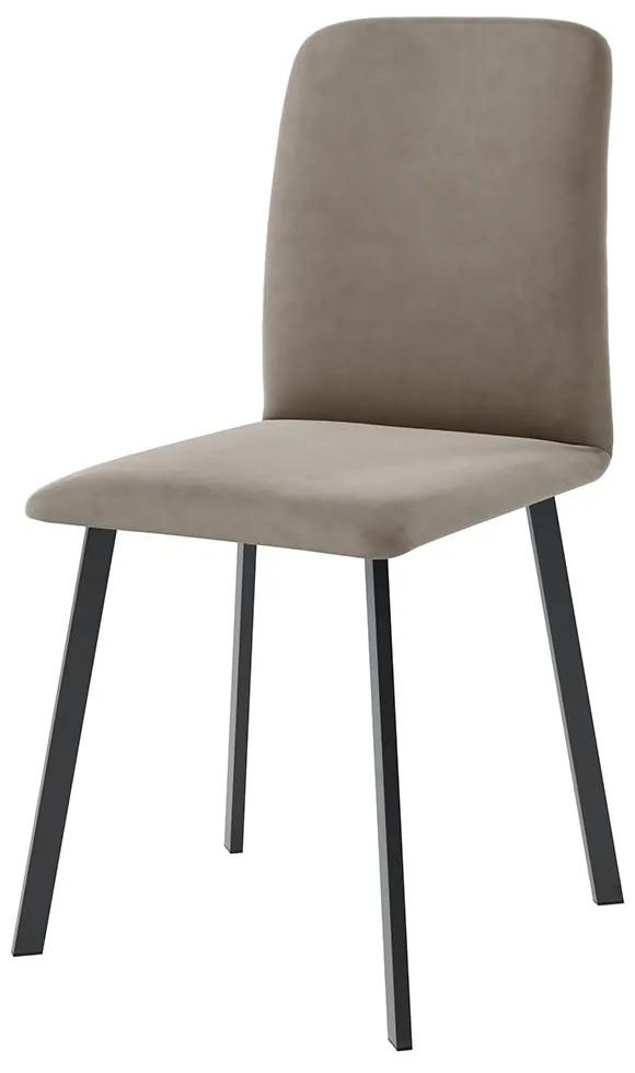 Jídelní set DIONE | rozkládací stůl Ø 90 cm + 4x židle LUKE | VÝBĚR BAREV a TKANIN