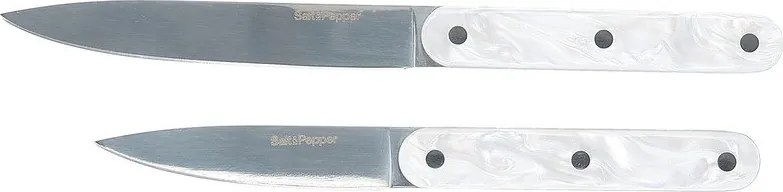 Sada nožů 2 ks na zeleninu z nerezové oceli Chop – Salt&Pepper