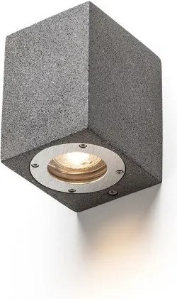 RED R13793 KANE I nástěnná beton/dekor tmavý granit 230V LED GU10 5W IP65 - RED - DESIGN RENDL