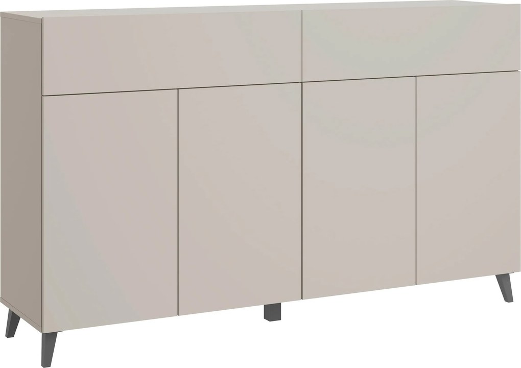 XXXLutz ŠIROKÁ KOMODA, kašmírová, 160/95,4/39 cm P & B - Online Only komody - 002778011201