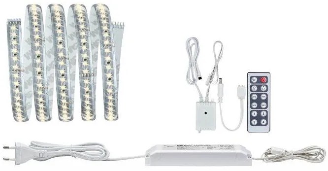 LED pásek na dálkové ovládání v sadě MaxLED, 1,5m, teplá bílá Paulmann MaxLED P 70800