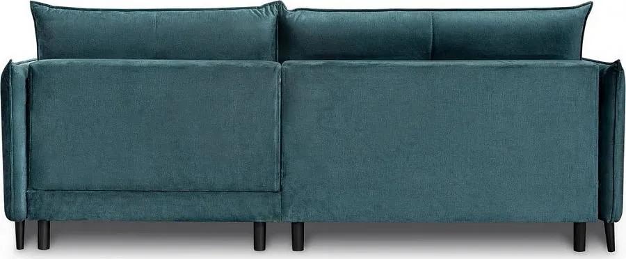 Casarredo - Komfort nábytek Rohová sedací souprava LASTRONI rozkládací s úložným prostorem, pravá, látky A1 | potah: gemma 39,barva: N9 wenge