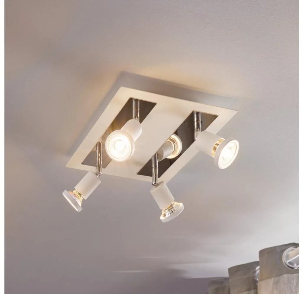 Eglo 94962 - LED Bodové svítidlo SARRIA 4xGU10-LED/5W/230V 94962