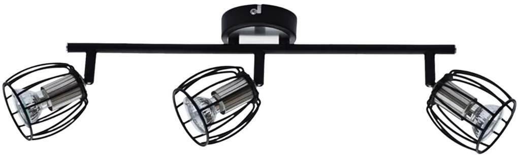 Moderní LED stropní bodové světlo MARCO, černé Clx MARCO