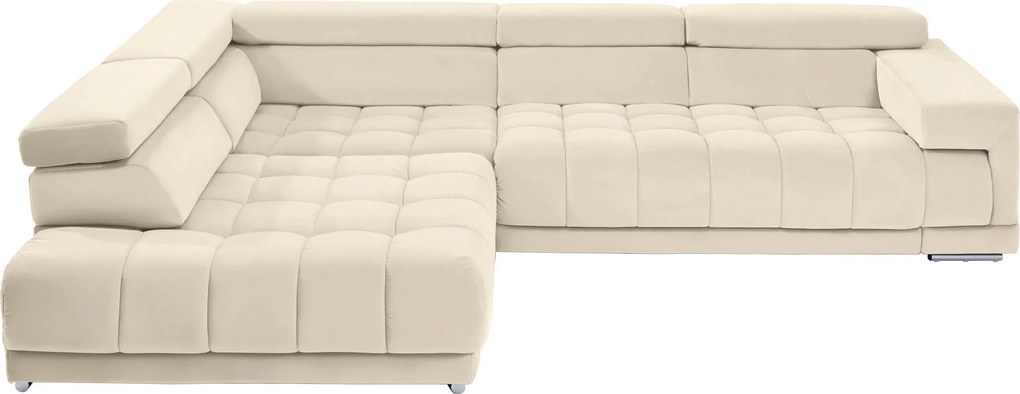 XXXLutz ROHOVÁ SEDAČKA, textil, přírodní barvy, béžová Beldomo Speed - Sedací soupravy - 000711005358