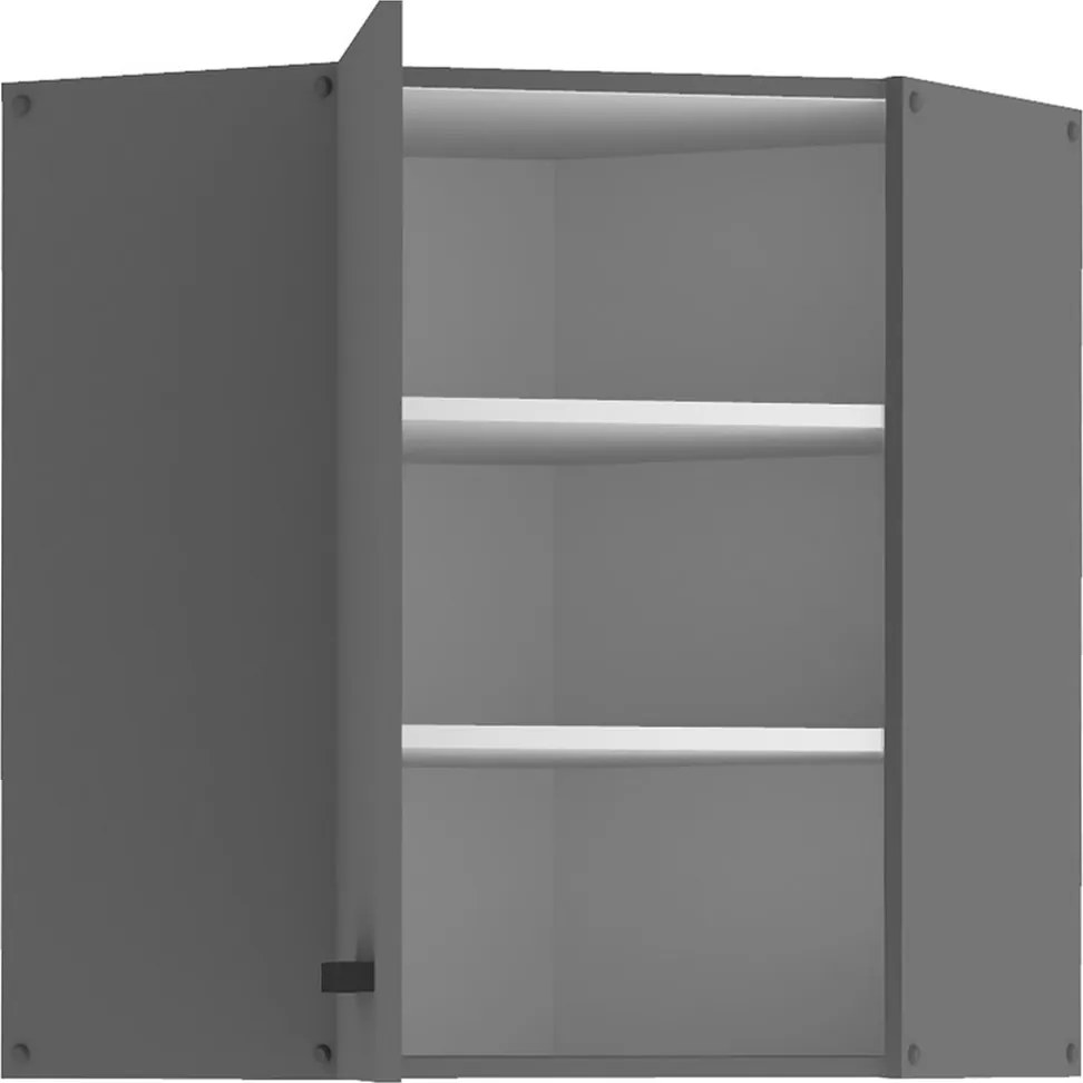 Kuchyňská linka NESSANT se | 250x280 cm | zásuvky PREMIUM BOX | šedá mat