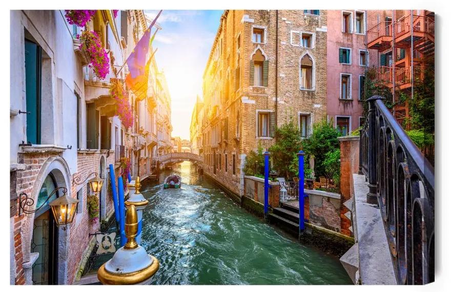 Obraz Benátky V Celé Své Kráse Nedostatek Nedostatek Přírodní plátno 30x20