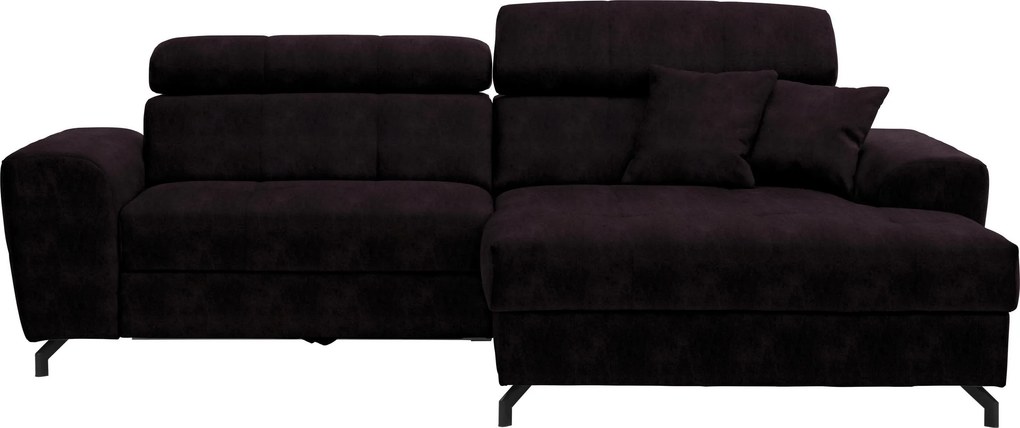XXXLutz ROHOVÁ SEDAČKA, textil, lilková Carryhome - Sedací soupravy - 000812004417