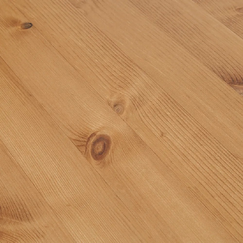 Massive home | Belluno Elegante bílá komoda 4D2S z masivu s dubovou deskou