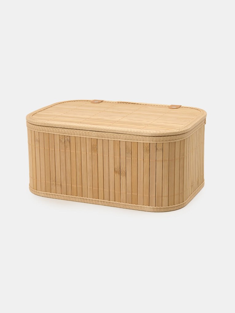 Sinsay - Úložný box s bambusovou úpravou - béžová