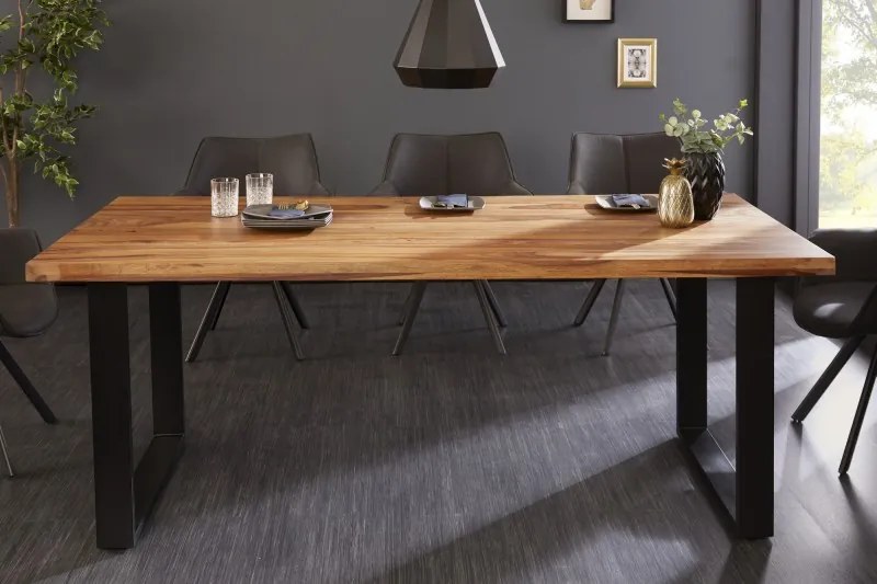 Designový jídelní stůl Thunder 160 cm sheesham