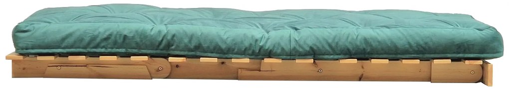 Karup Rozkládací pohovka futon Root 90x200 SMRK / BOROVICE - Černá