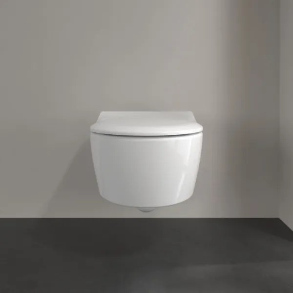 Villeroy & Boch 5656RSR1 - Závěsné WC s prkénkem SoftClose AVENTO keramika/bílá