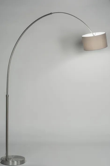 Stojací designová oblouková lampa Adamo Yersey