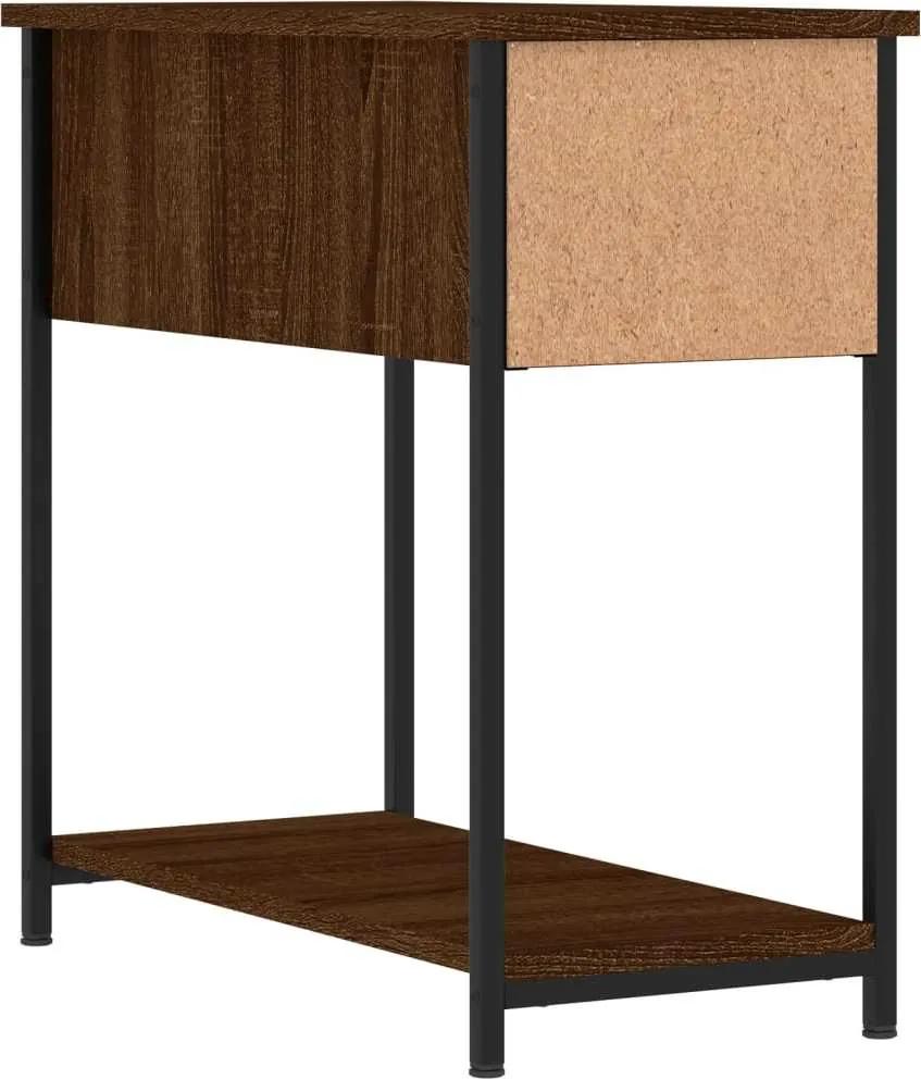 vidaXL Noční stolek 30 x 60 x 60 cm kompozitní dřevo [826061] Barva: šedá sonoma