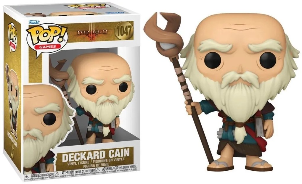 Funko pop! diablo 3 deckard cain 1047
