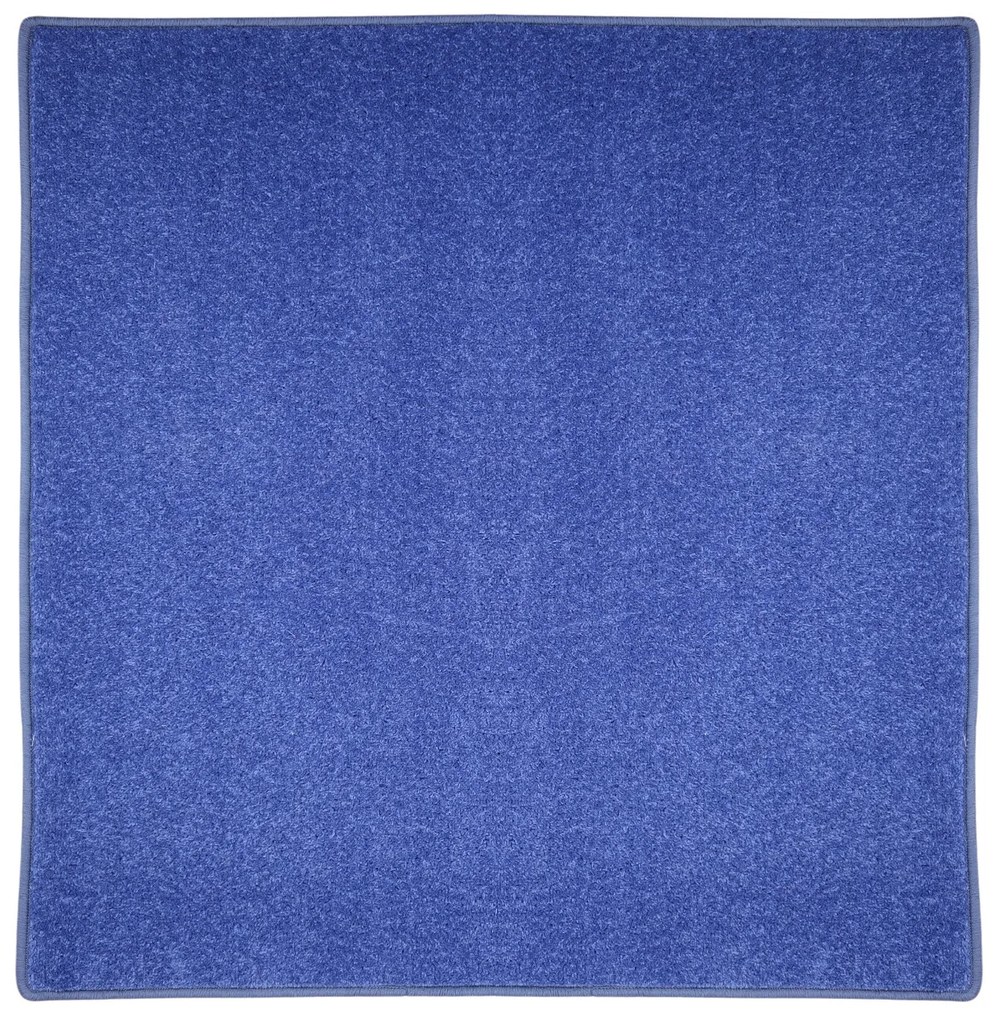 Vopi koberce Kusový koberec Eton modrý 82 čtverec - 180x180 cm
