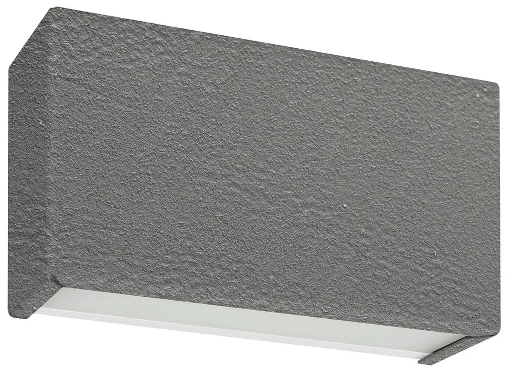 Linea Light 8771N Box_W1, betonové nástěnné svítidlo, 6W LED 4000K, délka 13,9cm