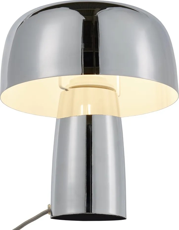 LOOMY Stolní lampa - stříbrná