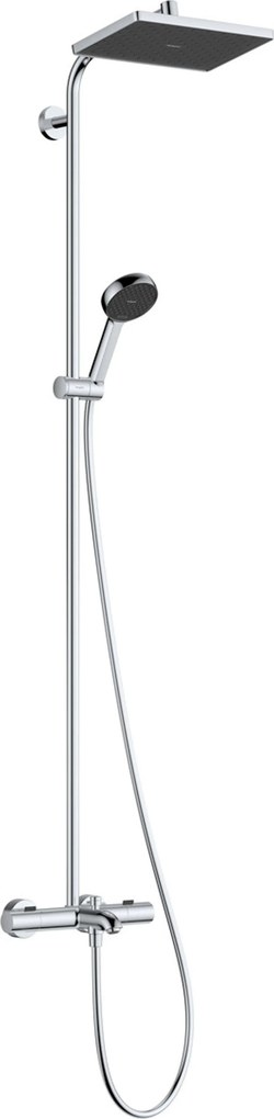 Hansgrohe Activera Q - Sprchový set s vanovým termostatem, 29x18 cm, 2 proudy, EcoSmart, chrom 28753000