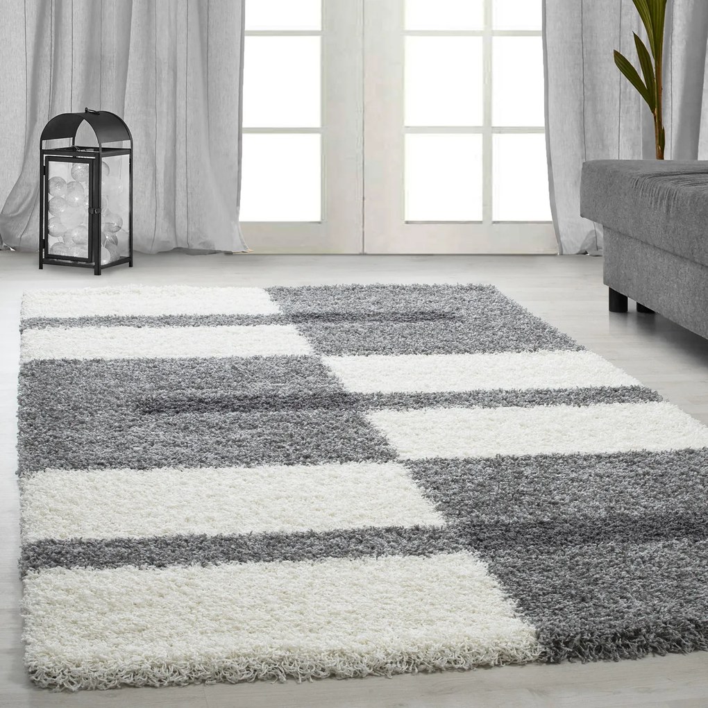 Ayyildiz, Kusový koberec Gala 2505 lightgrey, 80x150, šedá, ložnice