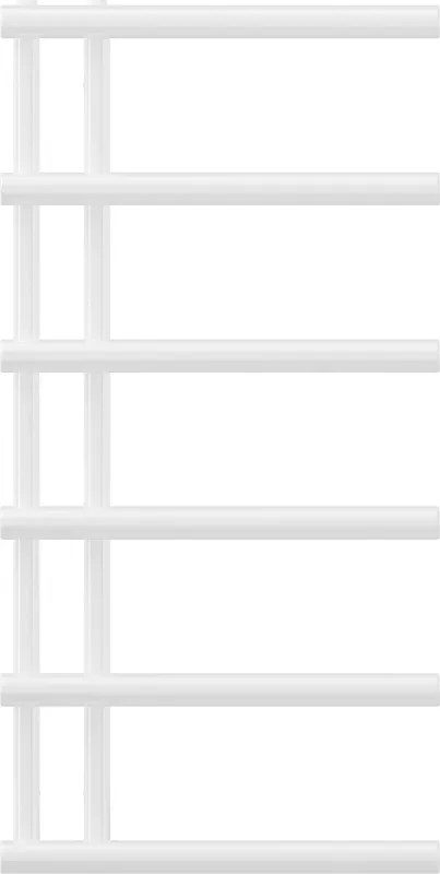 Mexen Jukon dekorativní koupelnový radiátor 988 x 500 mm, 461 W, bílý - W116-0988-500-00-20