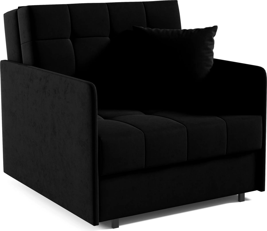 Eka Pohovka AMERYKANKA 169, 90 cm Barva látky: Světle růžová (Kronos 27)