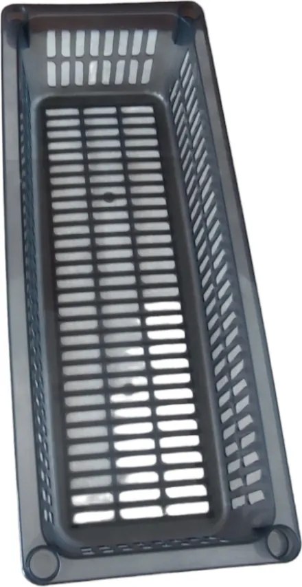 Orion Úložný koš, box a organizér extra hluboký 50cm x 20cm INVA, kouřový