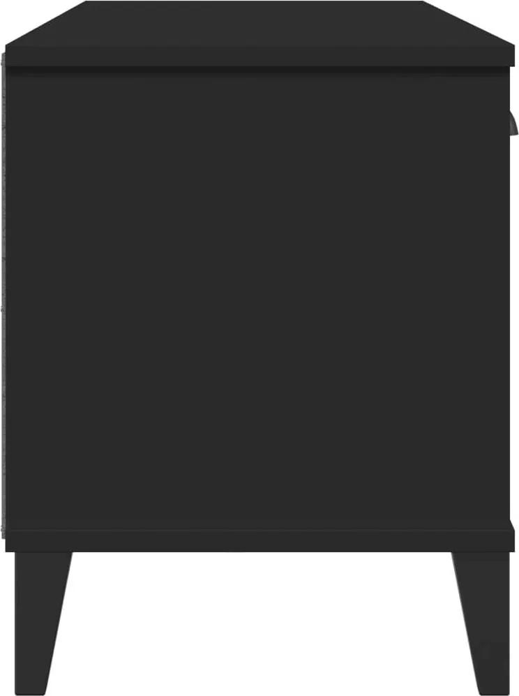 vidaXL Lavice s botníkem VIKEN 106 x 35 x 45 cm kompozitní dřevo [374933] Barva: anthracite grey