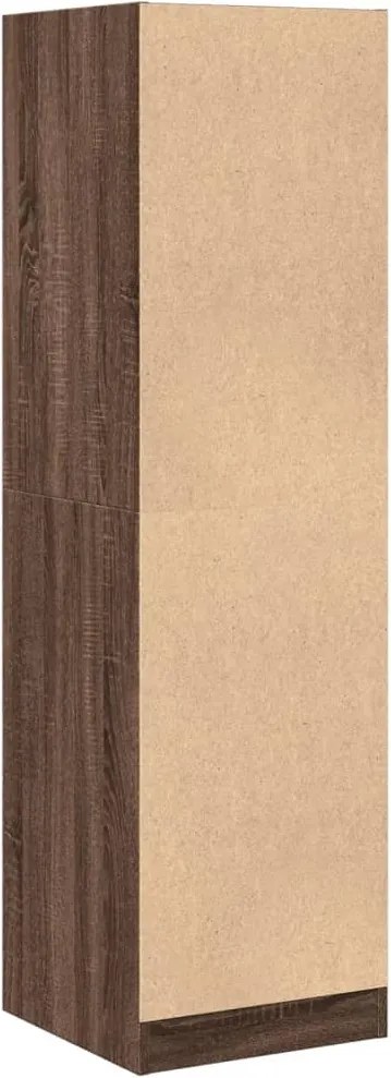 Skříňka na léky hnědý dub 40 x 41 x 144,5 cm kompozitní dřevo 3309642