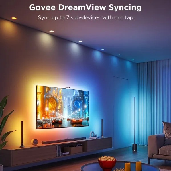 Govee - SADA 2x Backlight TV 55-65" SMART LED podsvícení RGBICW Wi-Fi