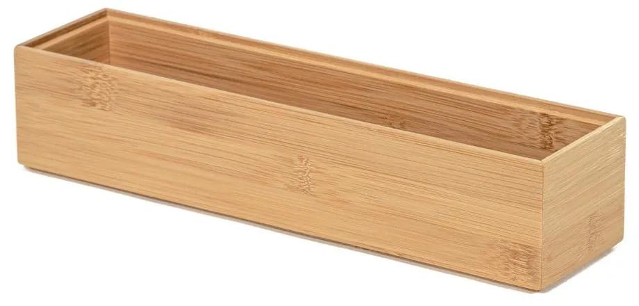 Bambusový organizér Compactor Woody, 30 x 7,5 x 6,35 cm