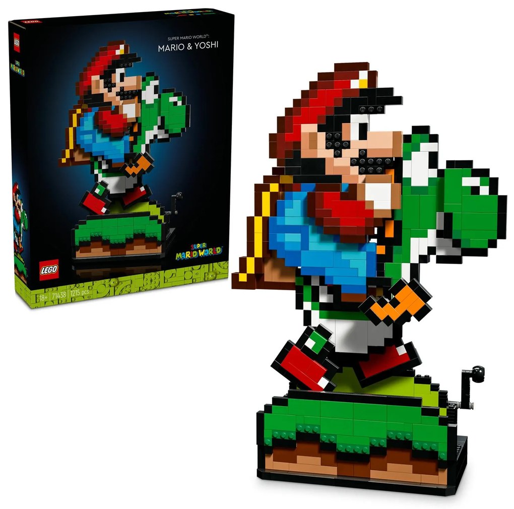 Lego stavebnice lego super mario 71438 super mario world: mario a yoshi