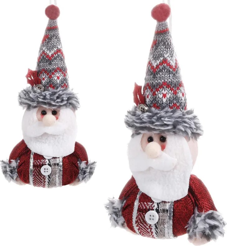 Santa Claus ve svetru 19 cm