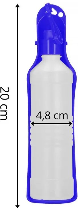 Cestovní láhev pro psy 250 ml SPRINGOS PA0295