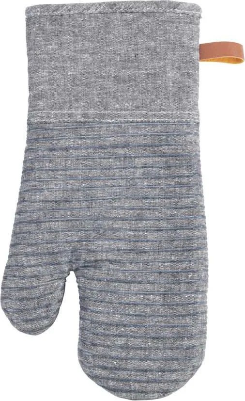Kuchyňské chňapky ADA STRIPES, 2 ks, šedé, bavlněné, WENKO