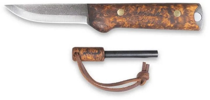Finský nůž Roselli Heimo 4", Bushcraft / s křesadlem