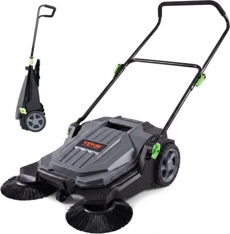 Ruční zametací stroj s ručním posuvem, 65 cm