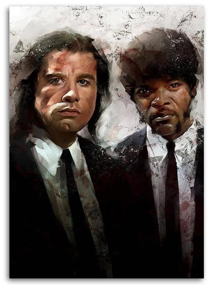 Gario Obraz na plátně Pulp Fiction, Vincent a Jules - Dmitry Belov Rozměry: 40 x 60 cm