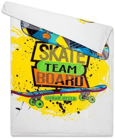 SVITAP sleep well Mikroflanelové povlečeníl Skate 140x200, 70x90 cm