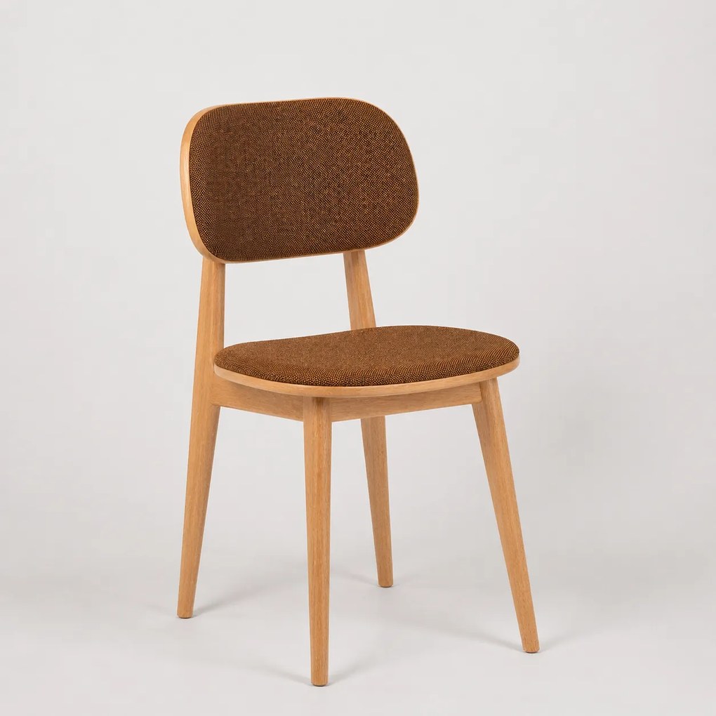 Židle LULA soft dub natural LUX camel 2