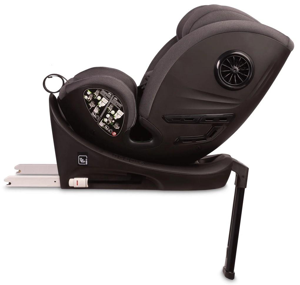 Autosedačka CARETERO Fortis I-Size 40 - 150 cm Barva: Graphite