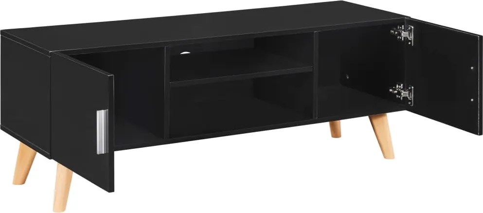 vidaXL Marketos TV stolek černý 120 x 40 x 46 cm MDF