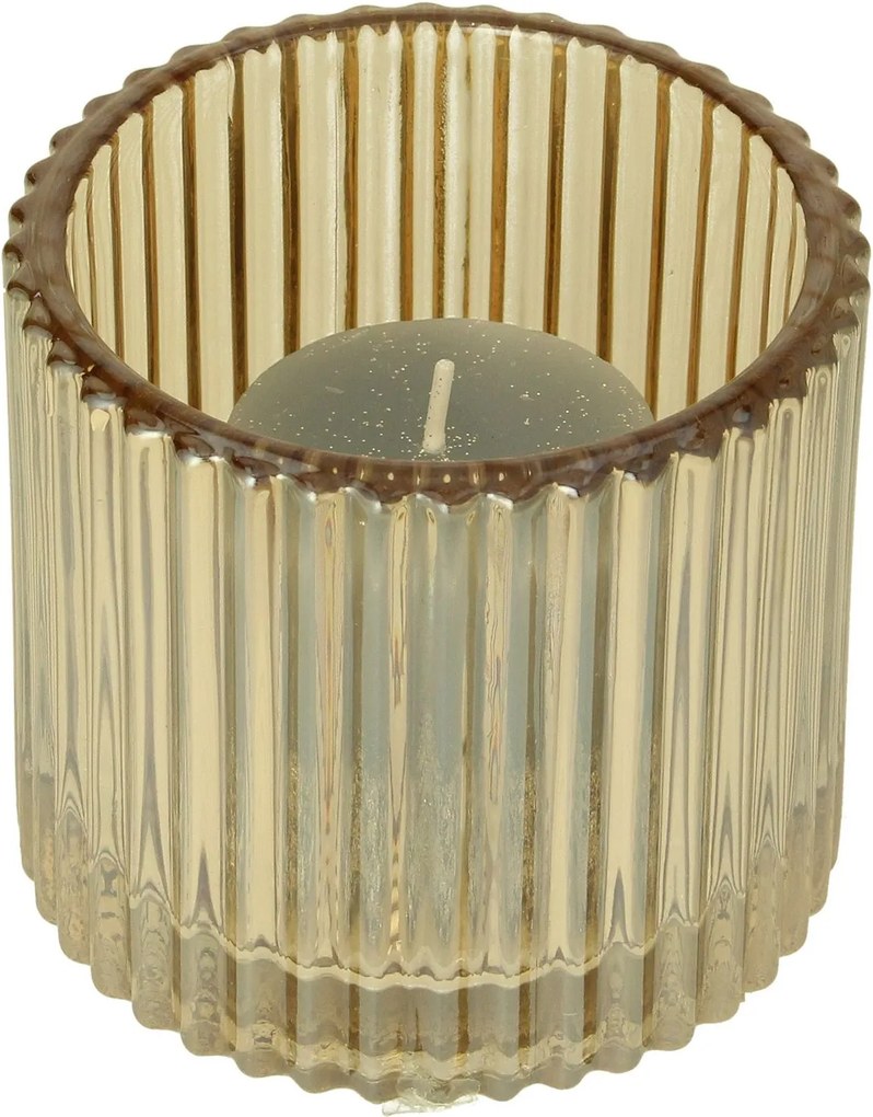 Svícen Fatto 9cm sand