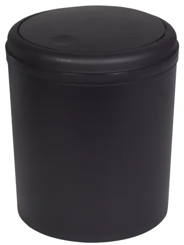 BISK Erga příslušenství, odpadkový koš 5l na postavení, černá matná, ERG-08345