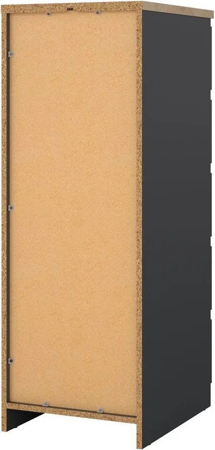 Tmavě šedá komoda 40x111x50 cm Naia – Tvilum