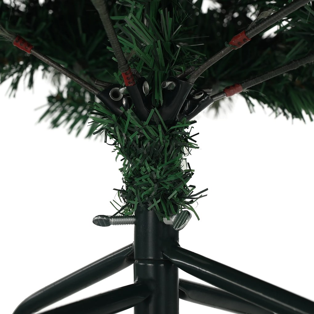 3D vánoční stromek, zelená, 120 cm, CHRISTMAS TYP 9